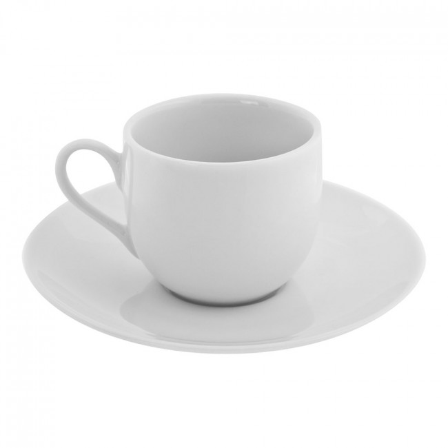 10个草莓街RB0011经典白色芭蕾舞Demitasse Cup＆Saucer Set，白色，中国 - 3盎司